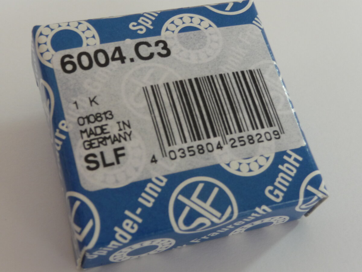 Rillenkugellager 6004/C3 - SLF - offene Ausführung, erhöhte radiale L ...