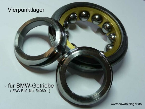 Vierpunktlager QJ307-MPA-R - für BMW-Getriebe ( FAG-Ref.-No. 540691 ...