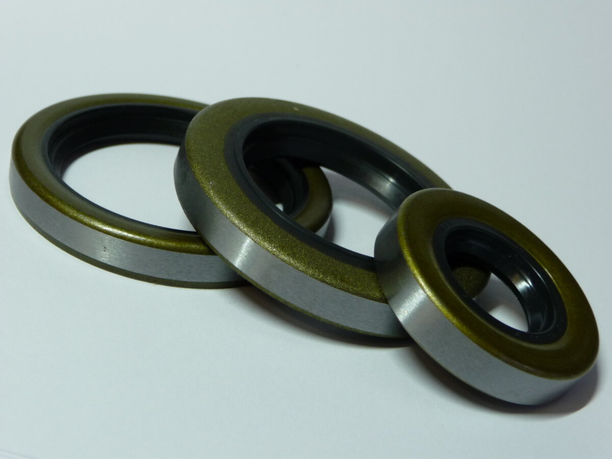 Wellendichtring 80*110*10-WC - metall. Außenfläche, Versteifungsring ...