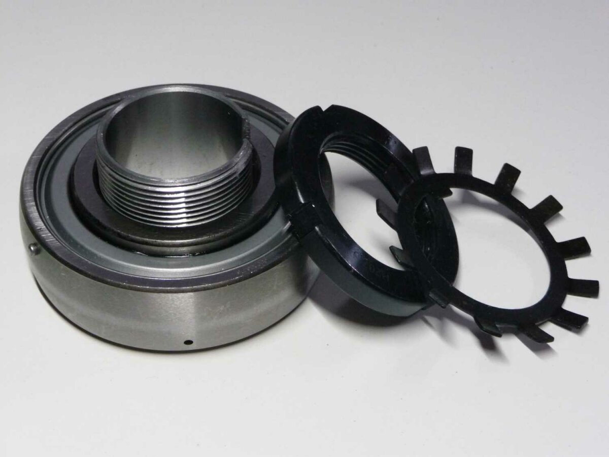 Spannlager 1680204.P6 - BBC-R - Spannhülse + Mutter, Außenring ballig ...